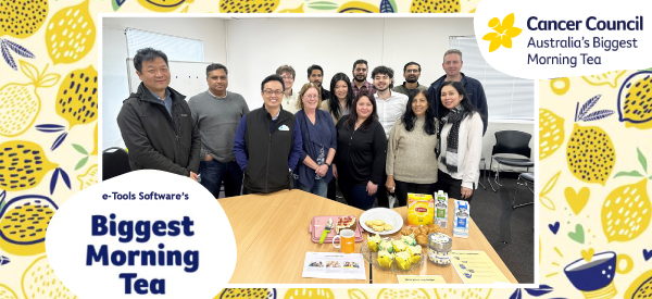 e-Tools Software's Biggest Morning Tea - Help raise funds for Cancer ...